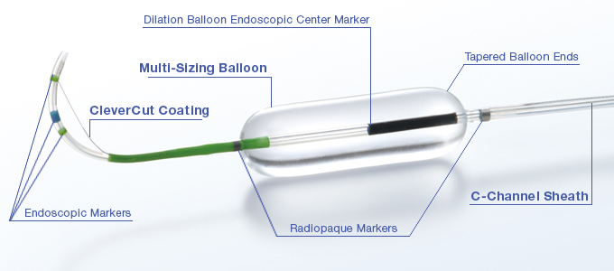 Single Use Balloon Dilator (with Knife)- StoneMaster V | EndoTherapy ...